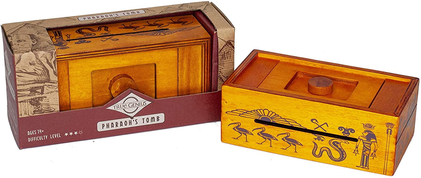True Genius - Pharoah's Tomb Puzzle Box - Walmart Business Supplies