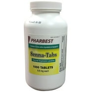 Senokot-S Generic, Docusate Sodium Laxative, Sennosides Stimulant, 1000 ...