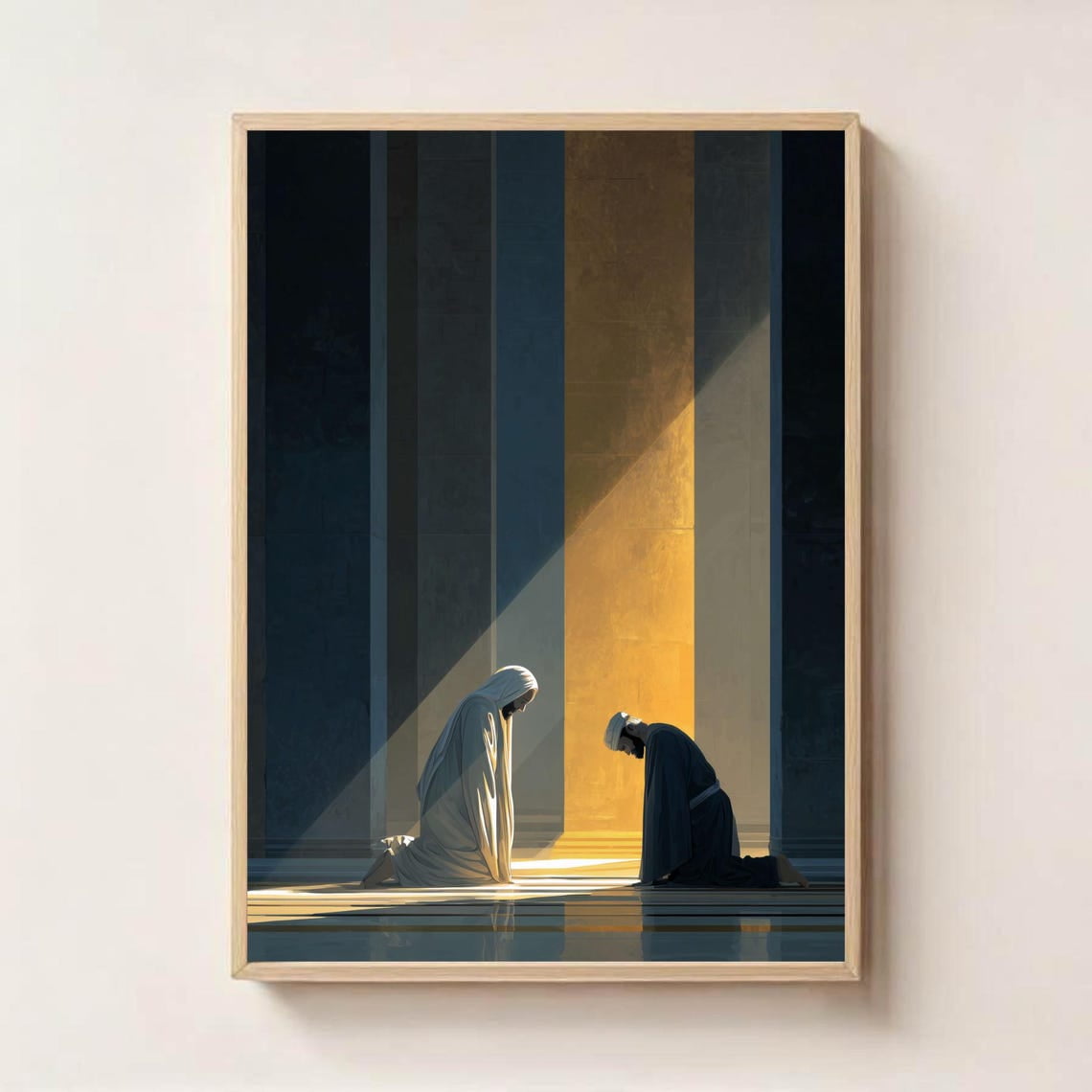 Pharisee And Tax Collector Parable – Humility Vs Pride Digital Art ...