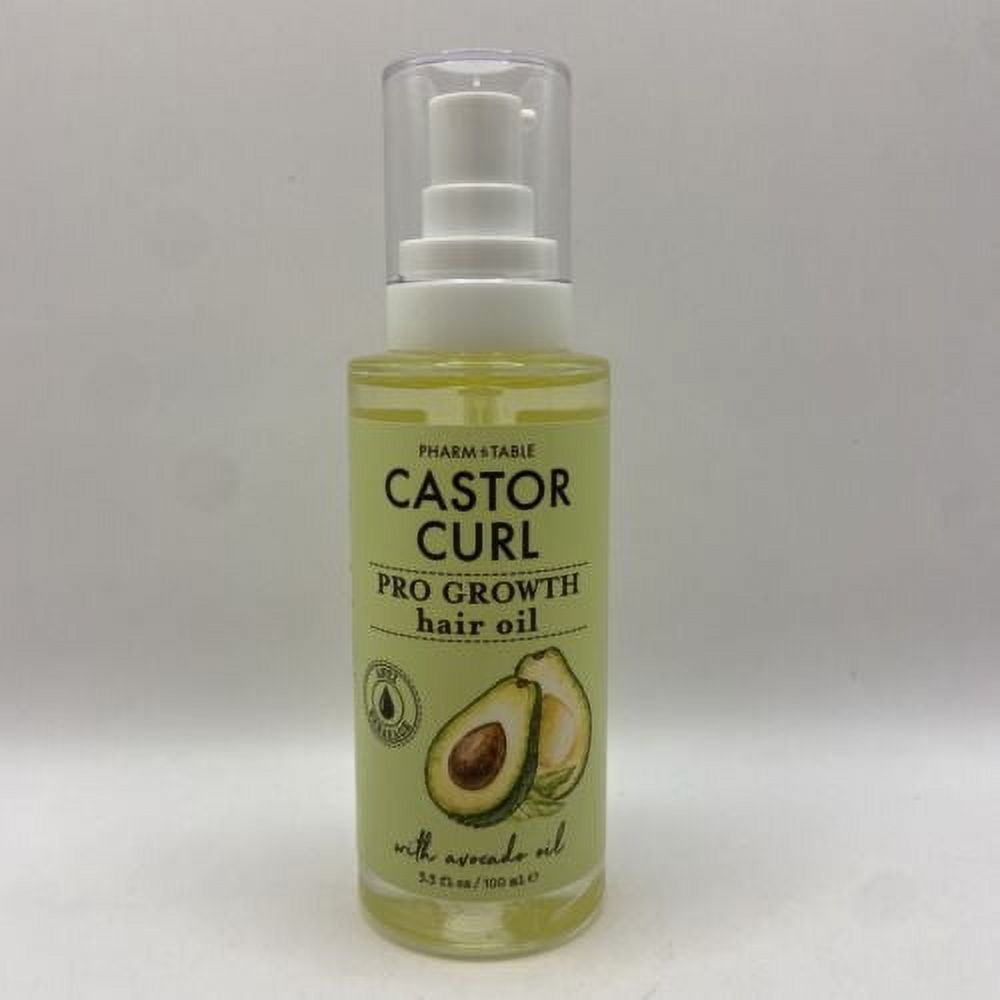 Pharm To Table Castor Curl Pro Growth Hair Oil - Walmart.com