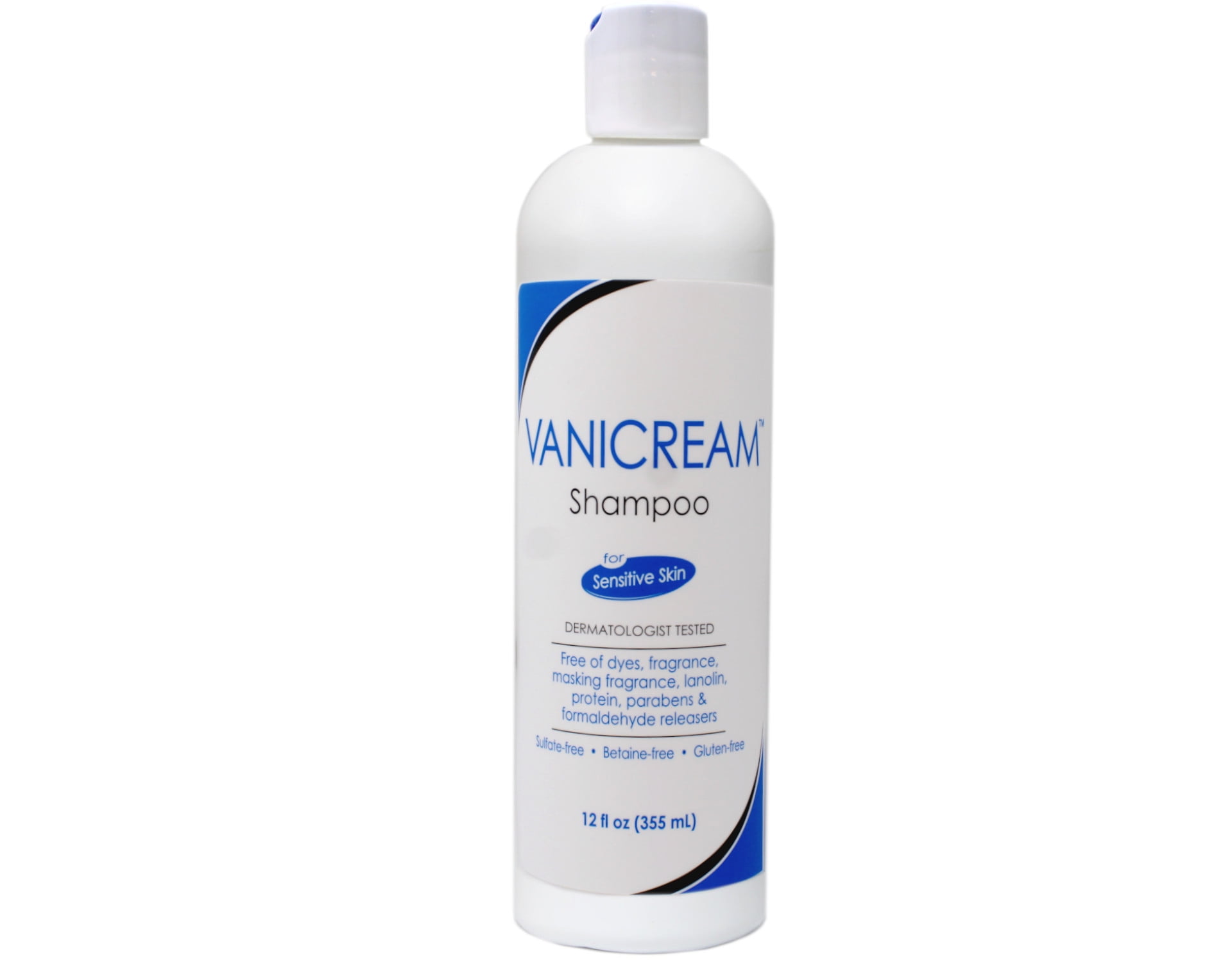 Vanicream Shampoo for Sensitive Skin, Free of Dyes, Fragrance, Parabens ...
