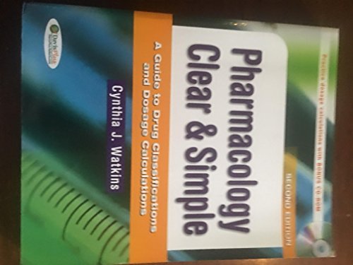 Pre-Owned Pharmacology Clear and Simple : A Guide to Drug ...