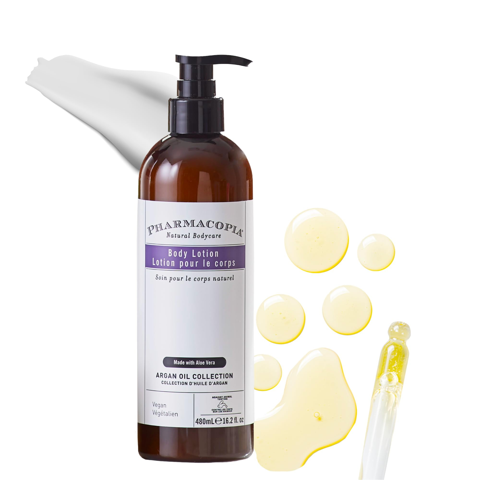 Pharmacopia Hotel Argan Oil VTF5 Body Lotion - Vegan Moisturizer for ...