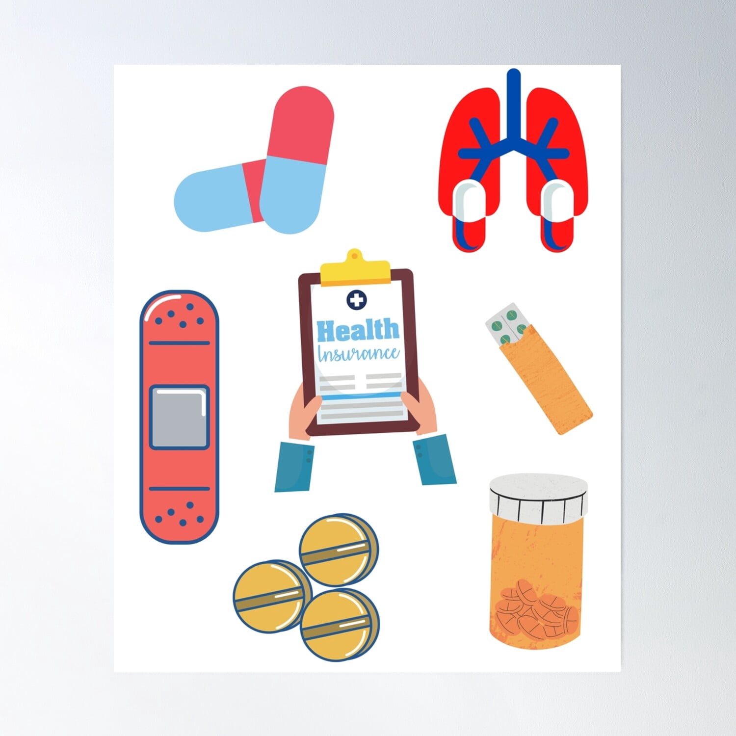 Pharmacy Assistant Poster Wall Art, Modern Wall Decor, 12x18 UNFRAMED ...