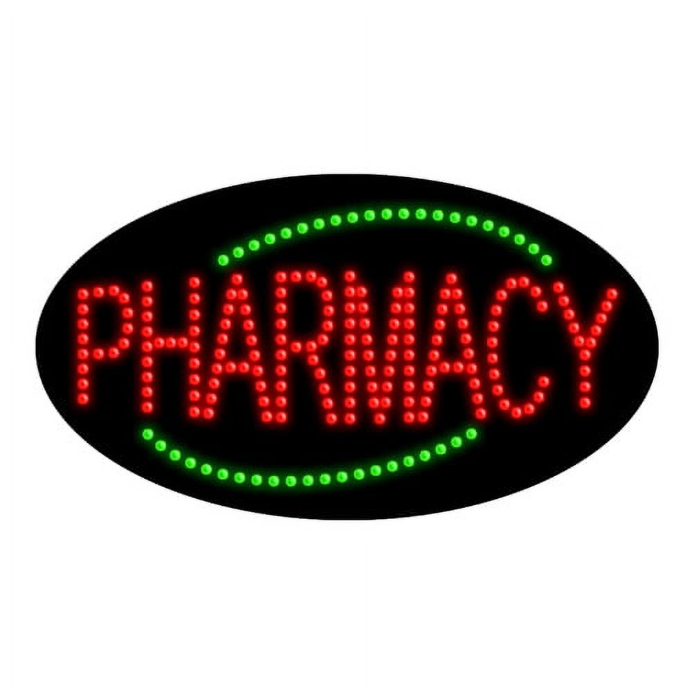 Pharmacy-LED Dots Sign Made in USA - Walmart.com