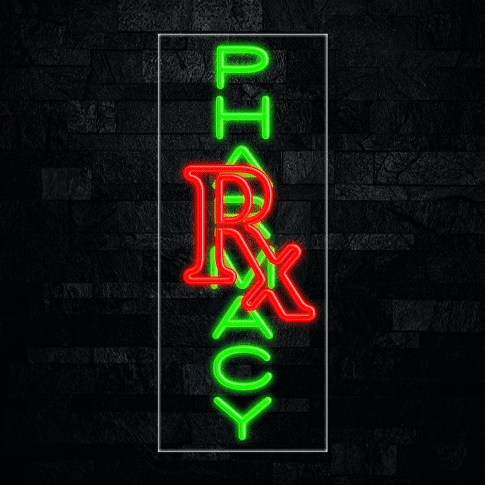 Pharmacy-LED Neon Sign 12"L x 30"H #31015 - Walmart.com