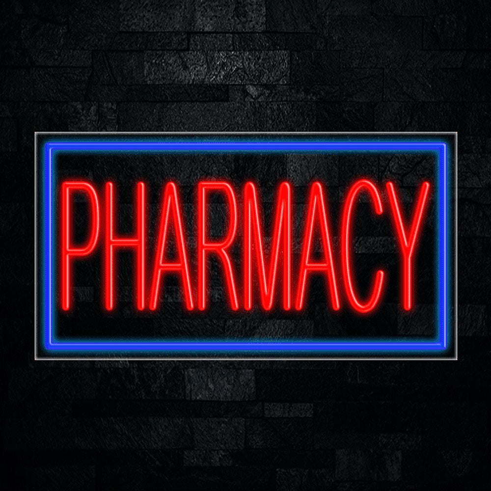 Pharmacy-LED Neon Sign 30"L x 12"H #31108 - Walmart.com