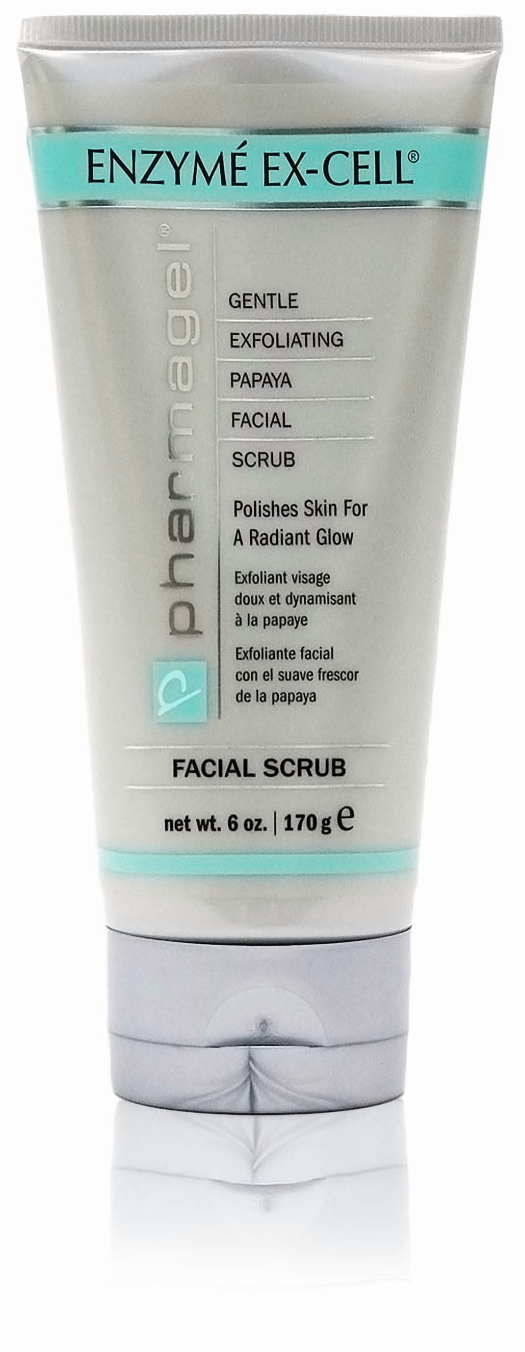Pharmagel Enzyme Ex-Cell Facial Scrub , 6 oz Scrub - Walmart.com