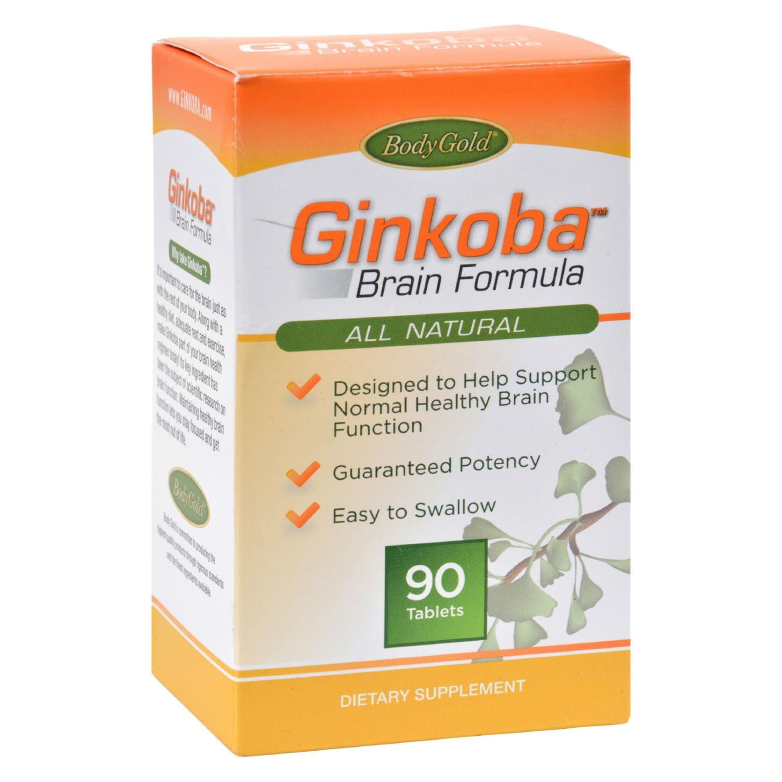 Pharmatron Ginsana Ginkoba Memory - 90 Tablets - Walmart.com