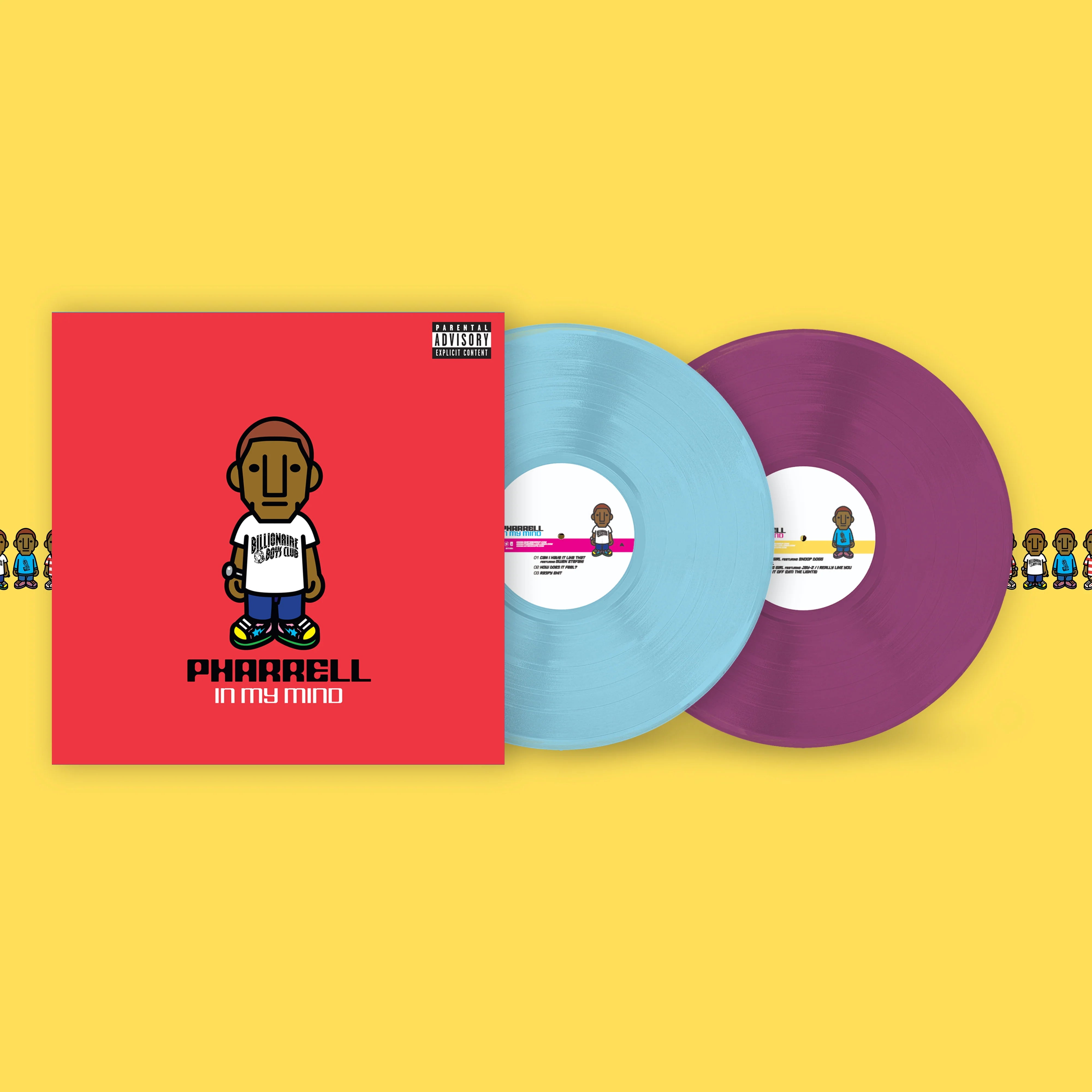 Pharrell "In My Mind" IVC Edition Orchid Baby Blue Vinyl LP Record - Walmart.com