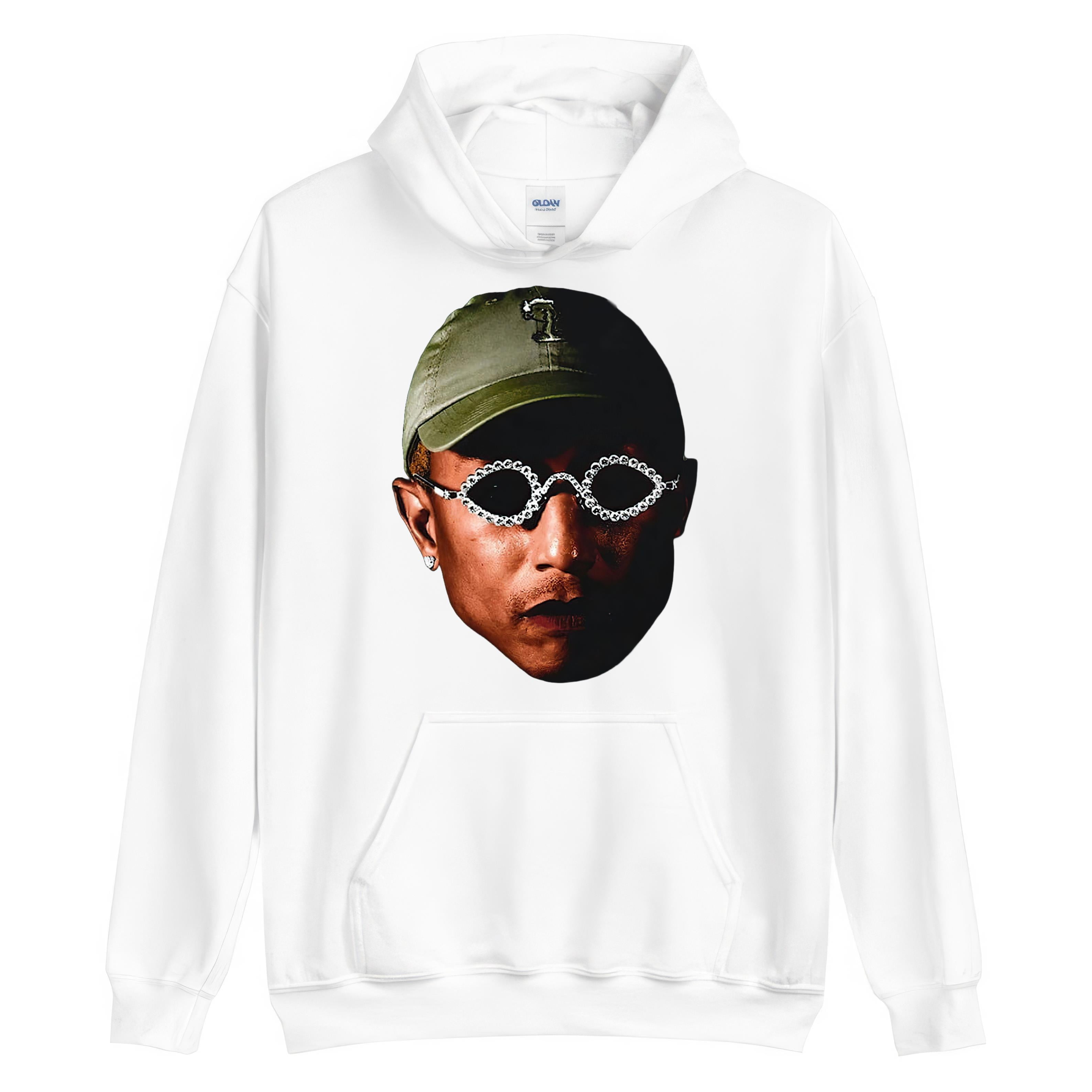 Pharrell Williams T-Shirt, Rap Tee Concert Merch Gift, Hip Hop Graphic ...