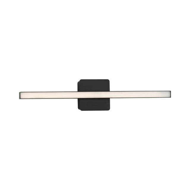 Phase 4 Collection 24 in. Matte Black Medium Modern Integrated 3CCT ...