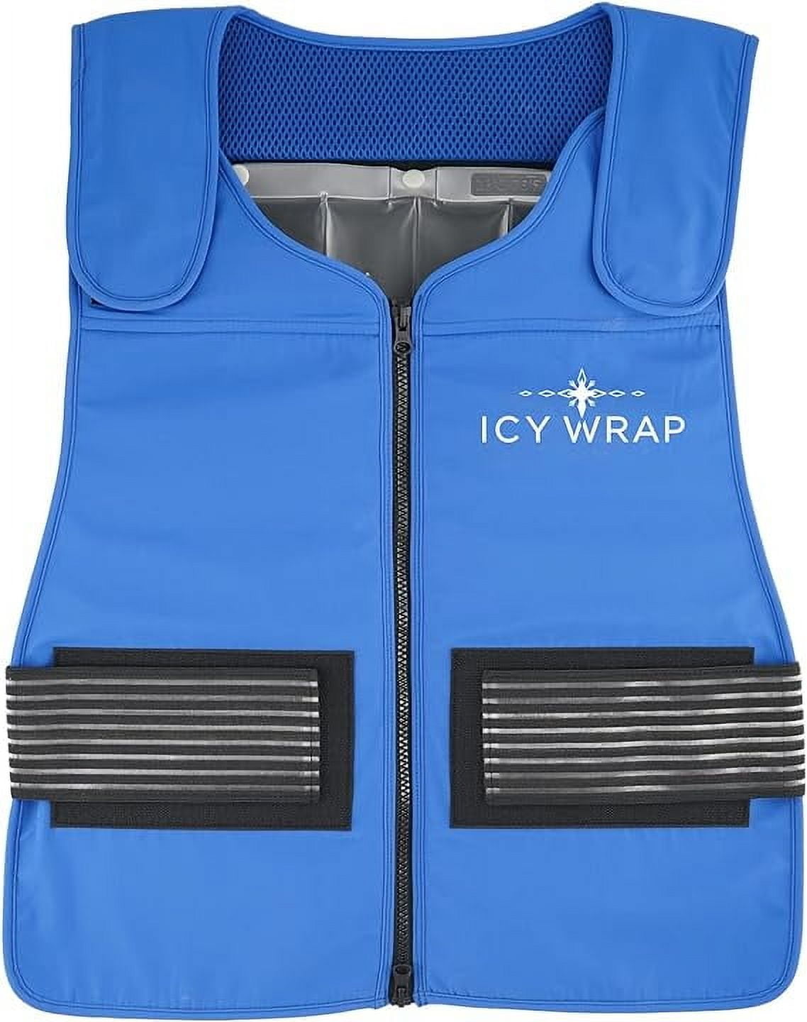 Phase Change Cooling Vest by Icy Wrap for Men & Women, Hot Weather, Ice ...