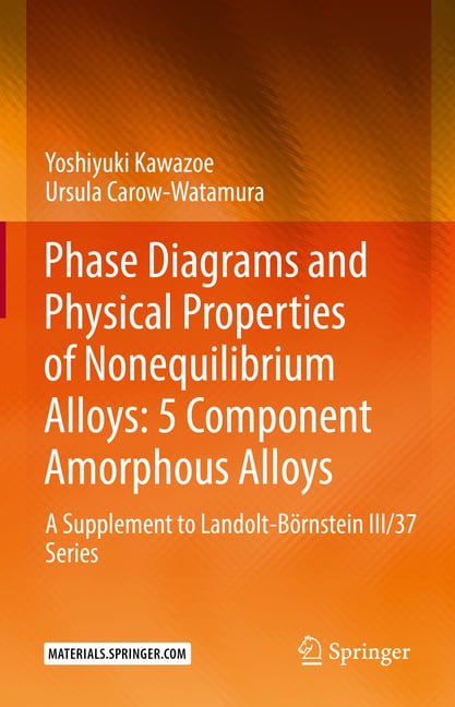 Phase Diagrams and Physical Properties of Nonequilibrium Alloys: 5 ...