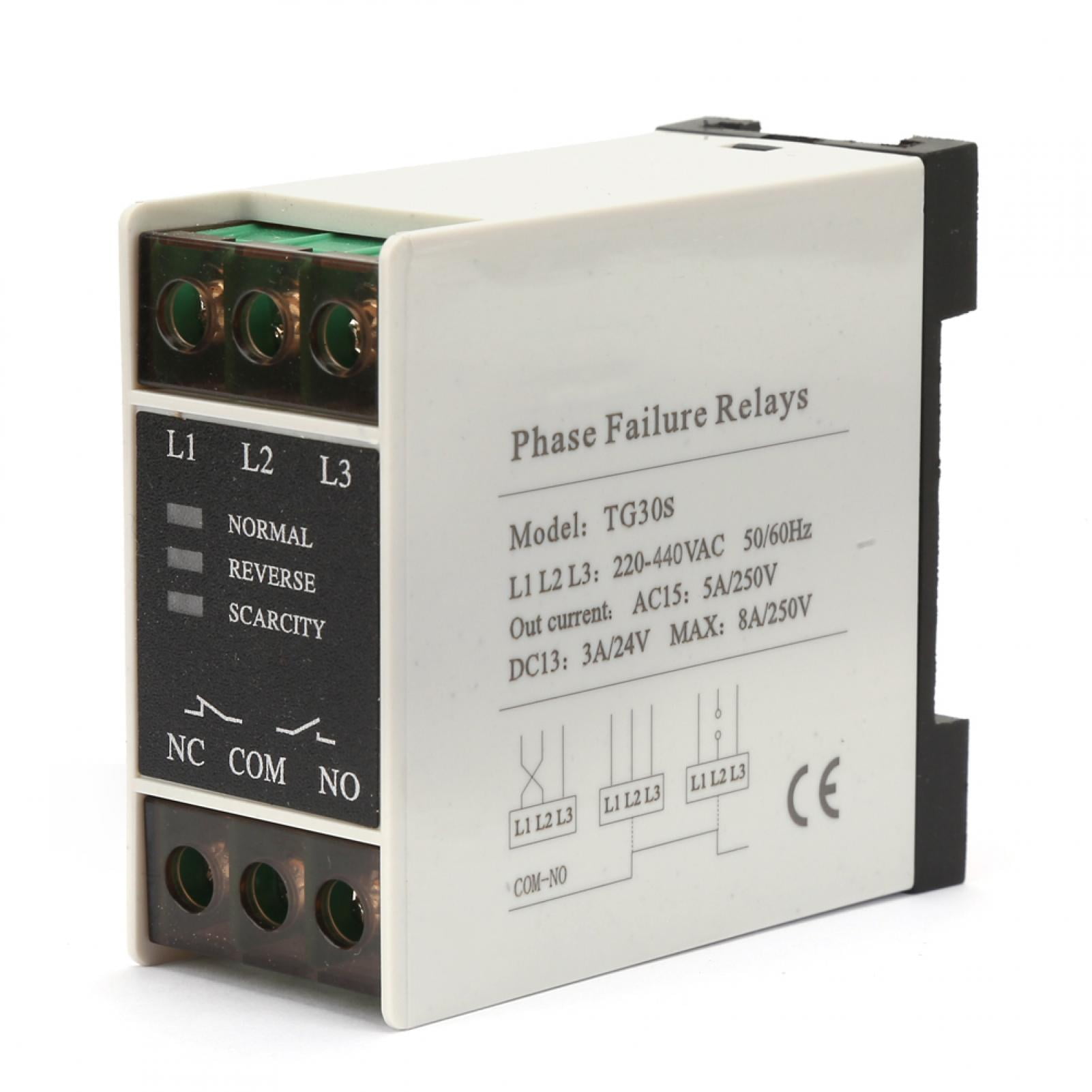 Phase Sequence Protector, Long-Term 220-440V AC Voltage Monitoring ...
