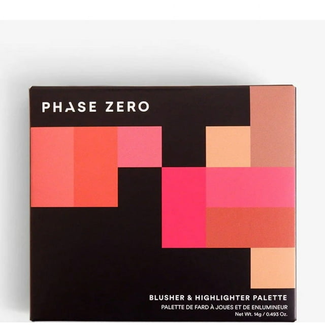 Phase Zero Blush + Highlighter Refillable Palette - Walmart.com