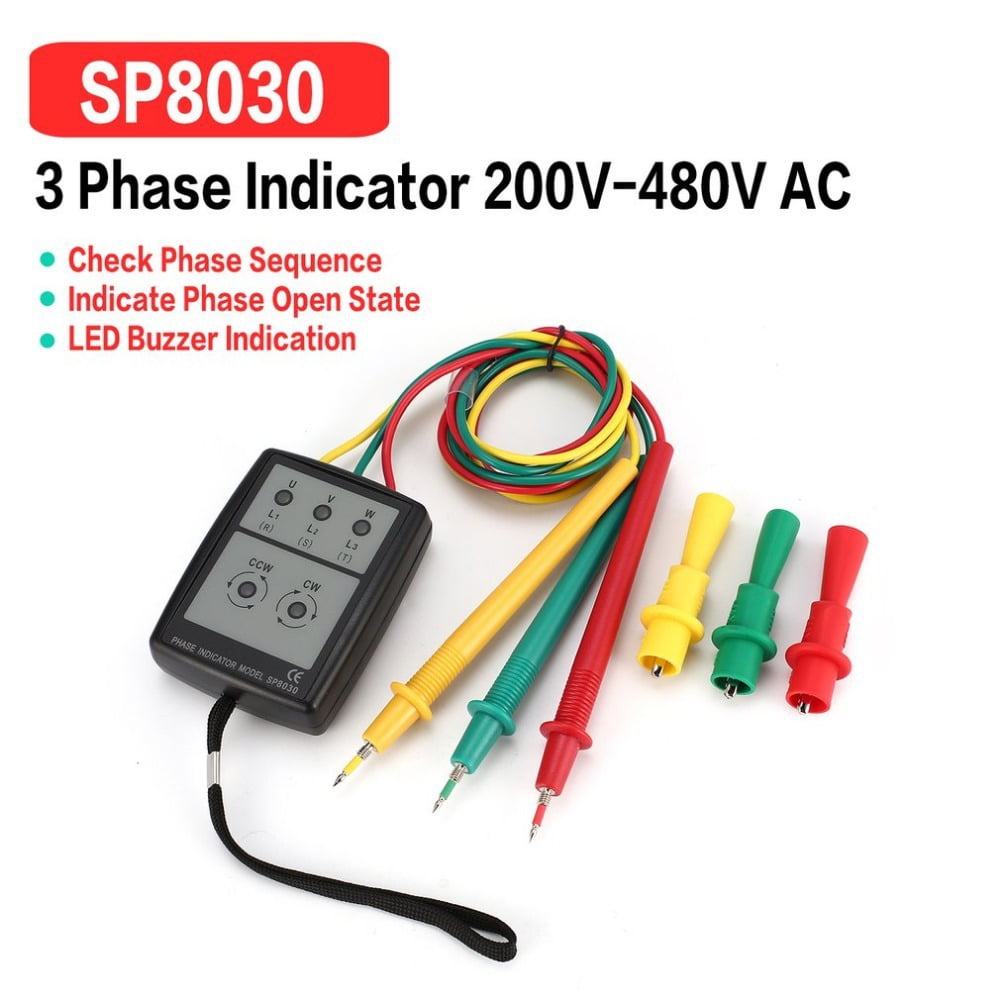 Phase testing instrument,Tester With Led Tester Indicator Sequence ...