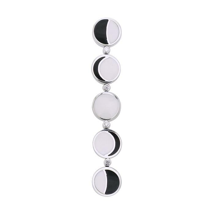 Phases of the Moon 925 Sterling Silver Lunar Pendant Fine Creative Jewelry - Walmart.com