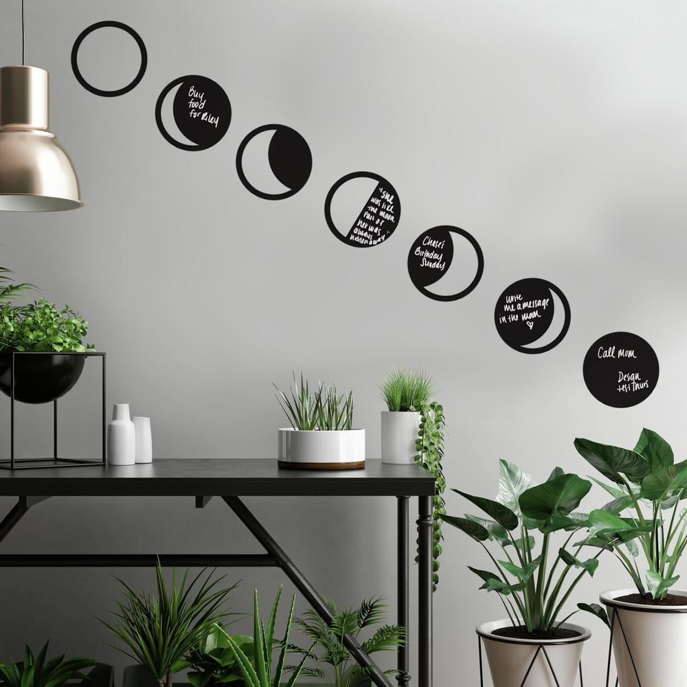 Phases of the Moon Chalk Peel and Stick Wall Decals - Walmart.com