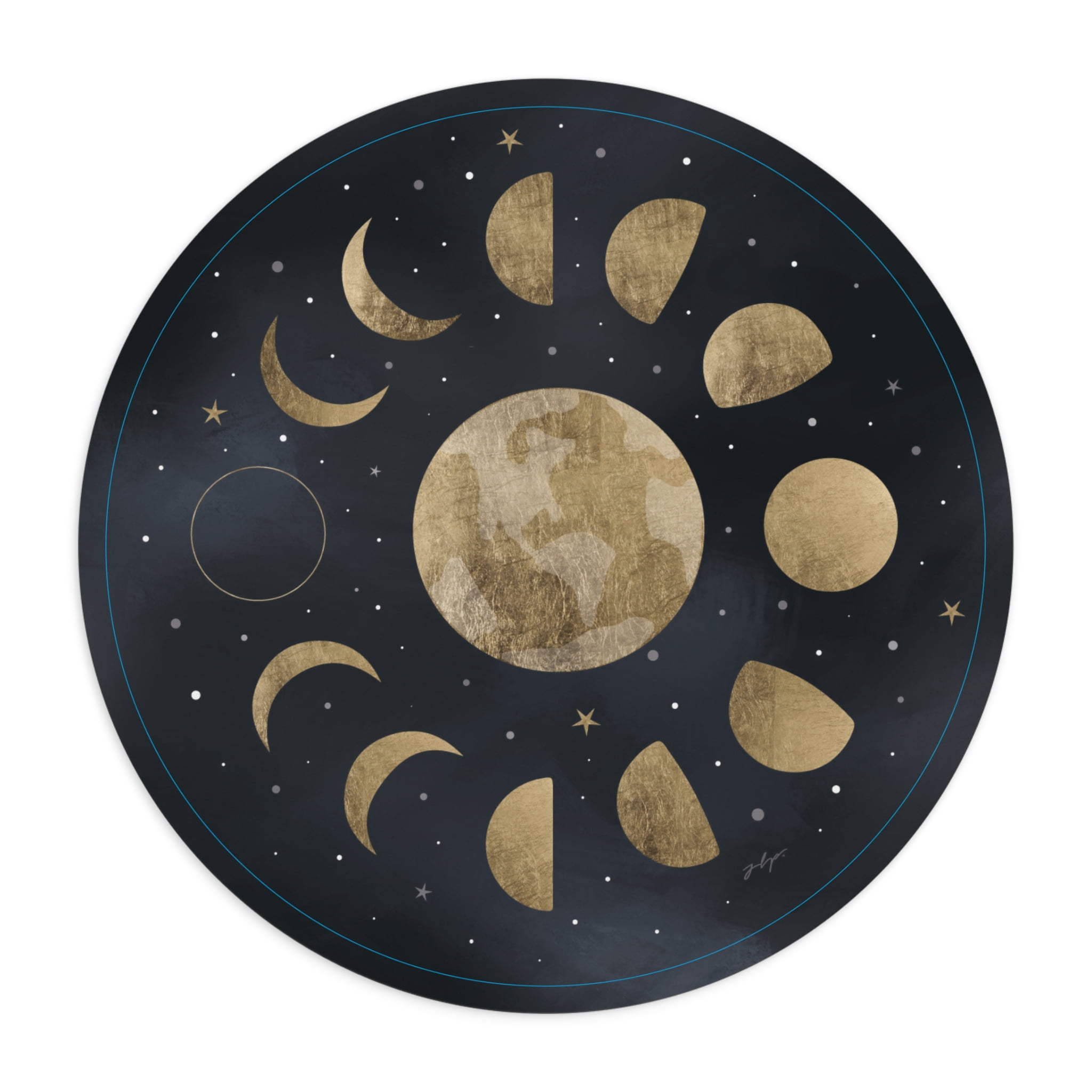 Phases of the Moon Printed Mouse Pad - Walmart.com