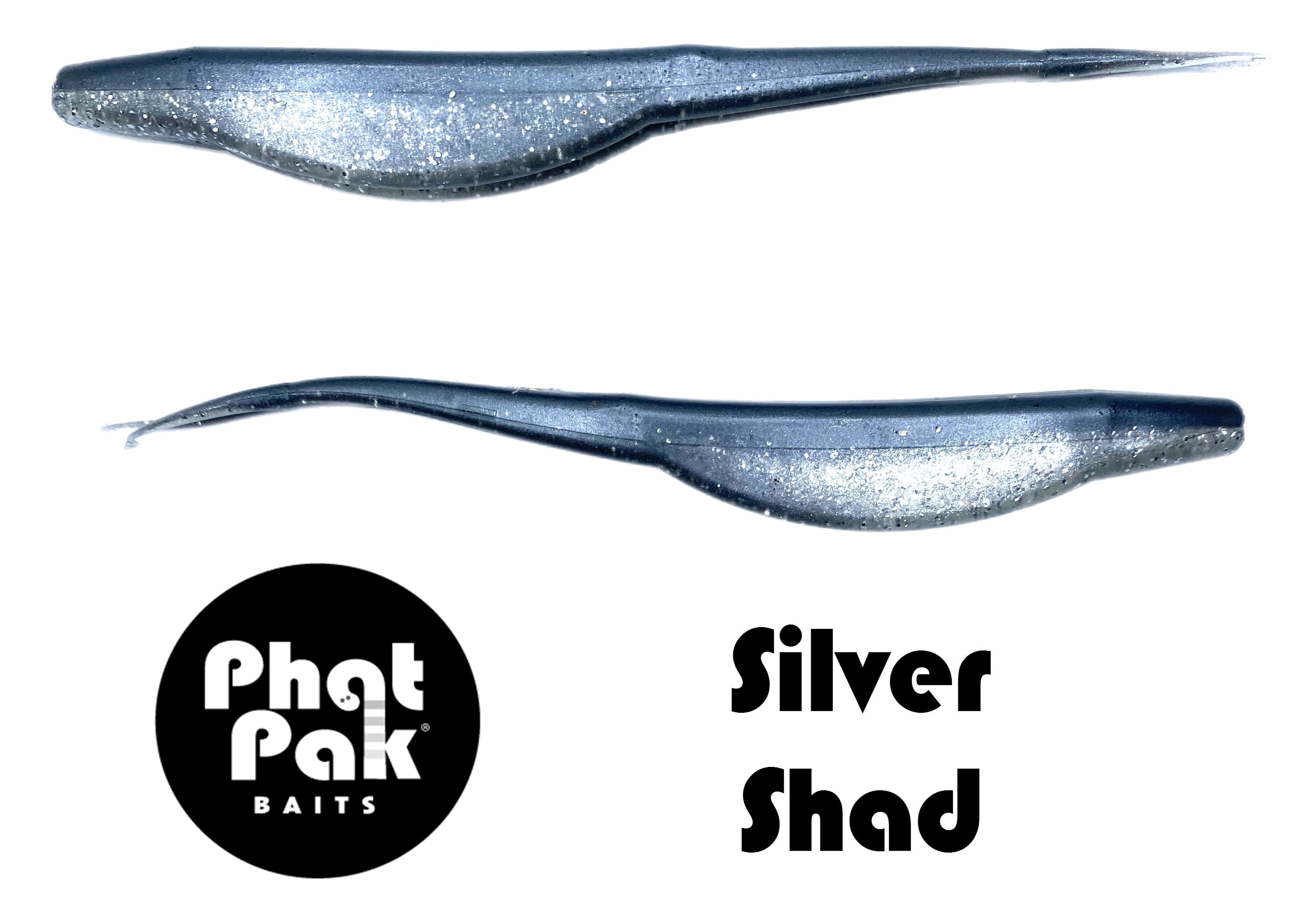 Phat Pak Baits - Drunkin Shad Zoom Super Fluke Style Soft Jerkbait 5 ...
