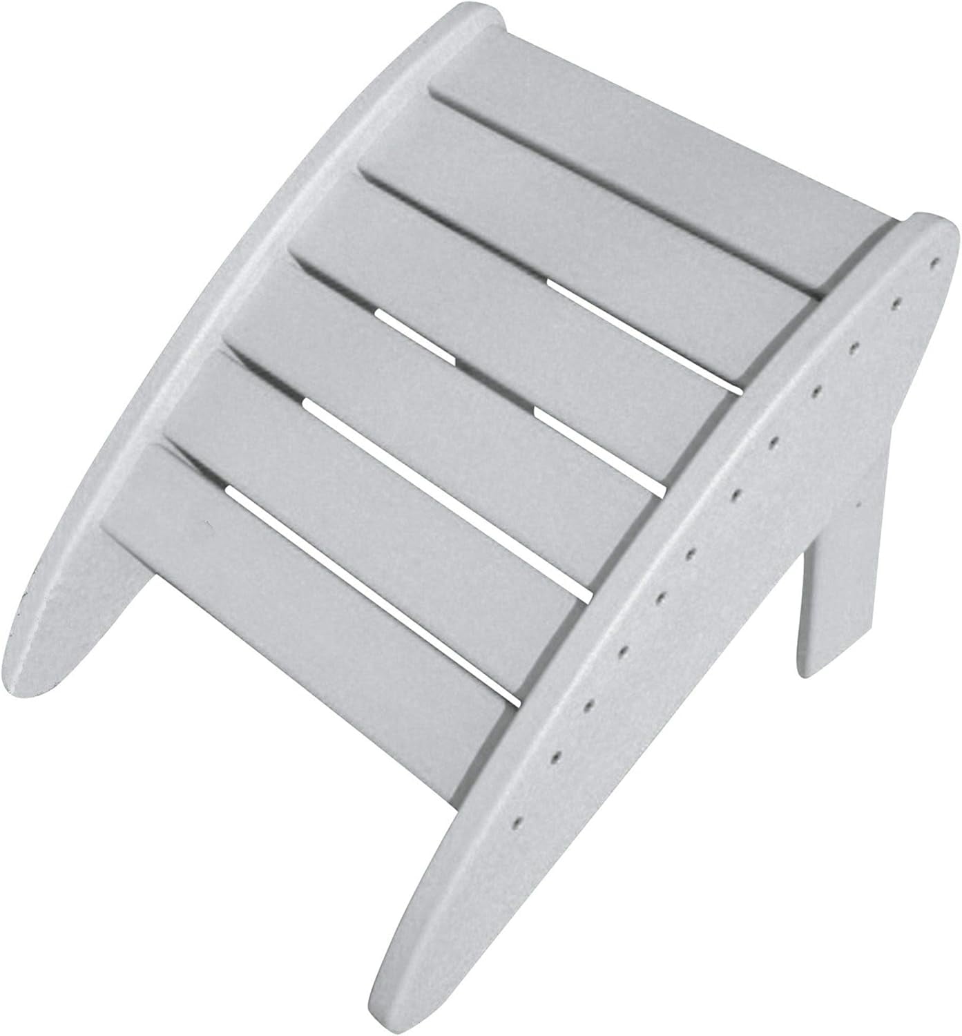 Phat Tommy Poly Resin Adirondack Chair Ottoman - Outdoor Chair Footrest - All Weather Patio ...