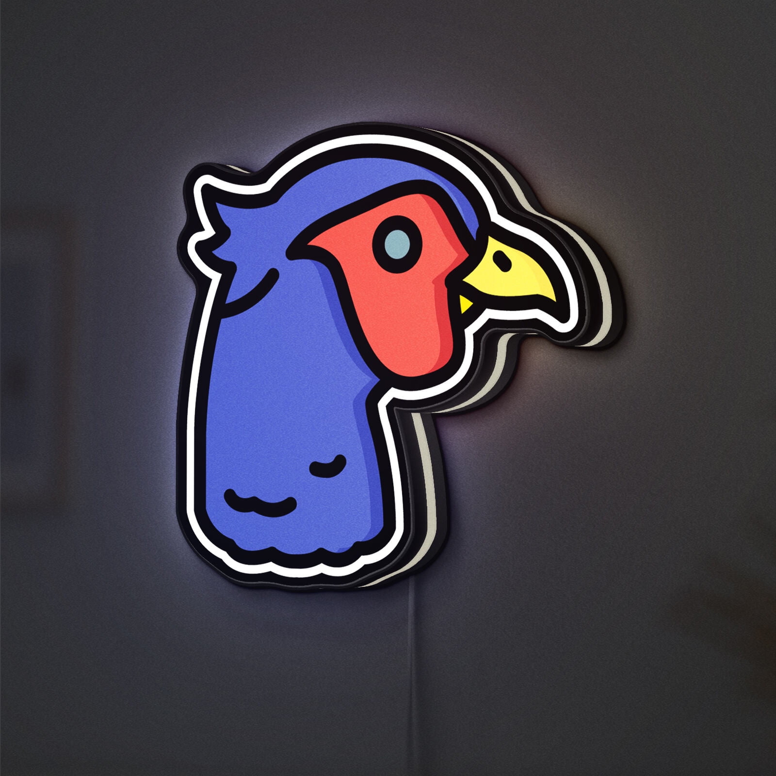 Pheasant 3D Novelty Light Box, Elegant Bird Decor for Nature Themed ...