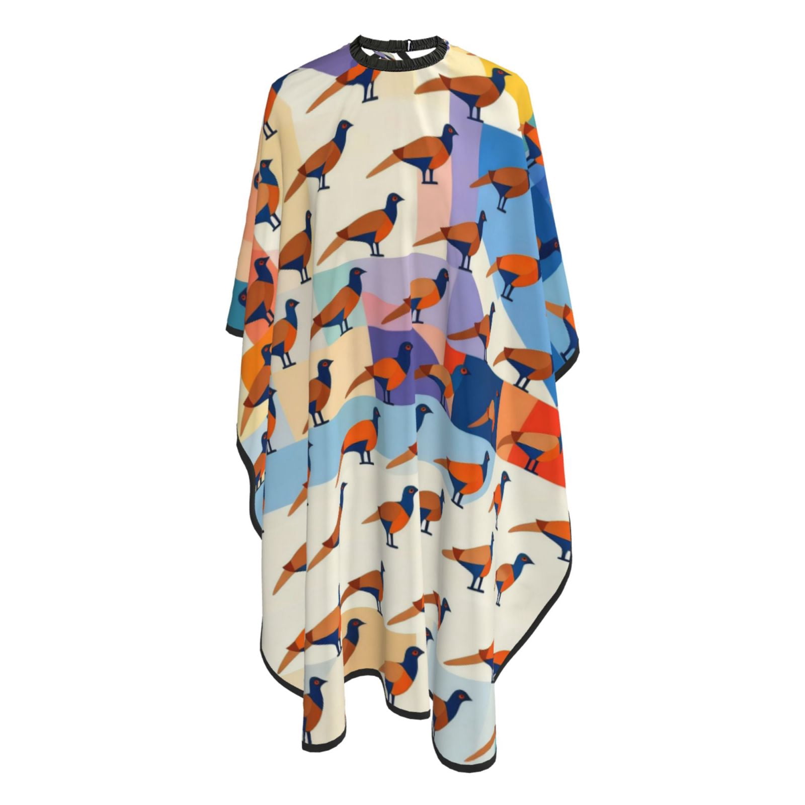 Pheasant Art Pattren Barber Cape Adjustable Hair Cutting Salon Cape for ...