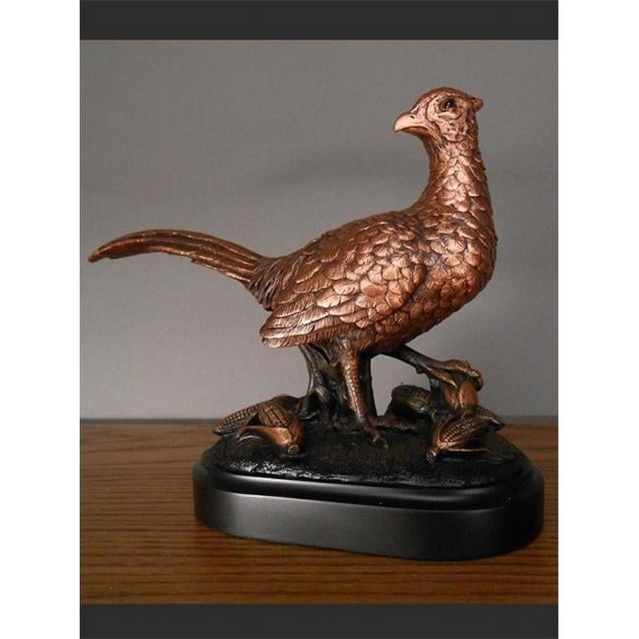 Pheasant Bronze Plated Resin Sculpture - Walmart.com