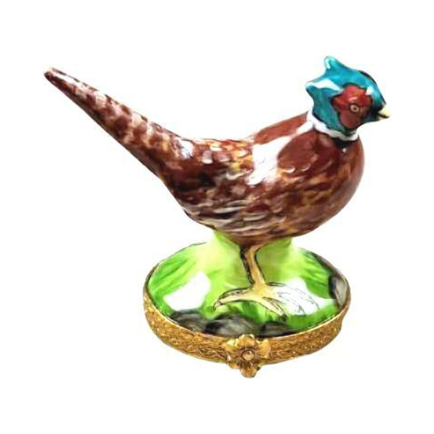 Pheasant Figurine Limoges Box Porcelain Figurine - Walmart.com
