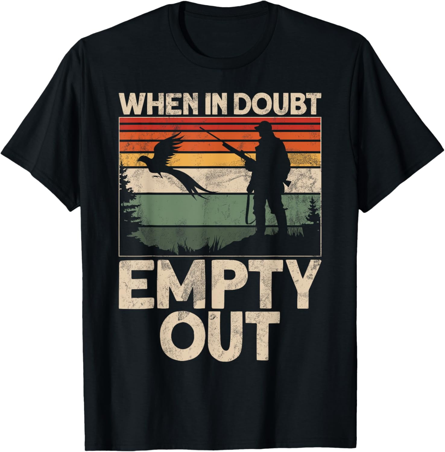 Pheasant Hunter Retro Hunting Pheasants Slayer T-Shirt - Walmart.com