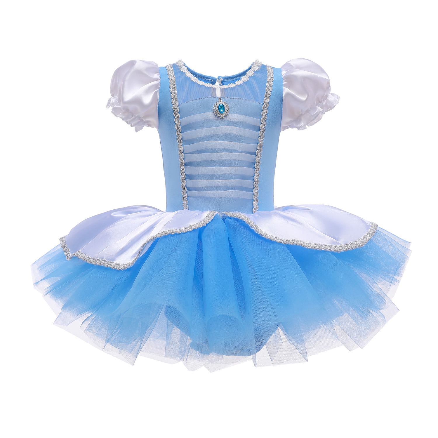 Phenas Ballet Leotards Frozen Tutu Dress for Toddler Girls Ballerina ...