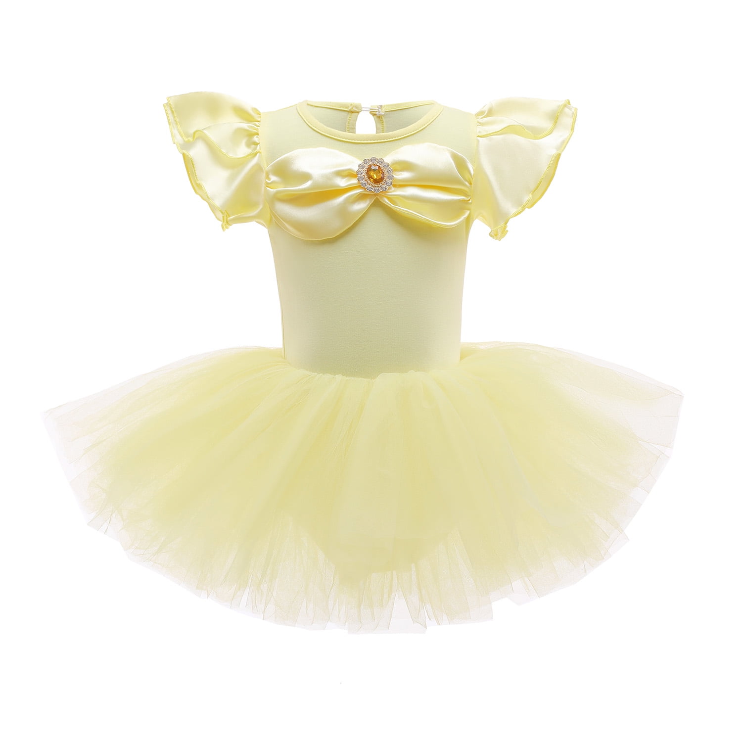 Phenas Ballet Leotards Frozen Tutu Dress for Toddler Girls Ballerina ...