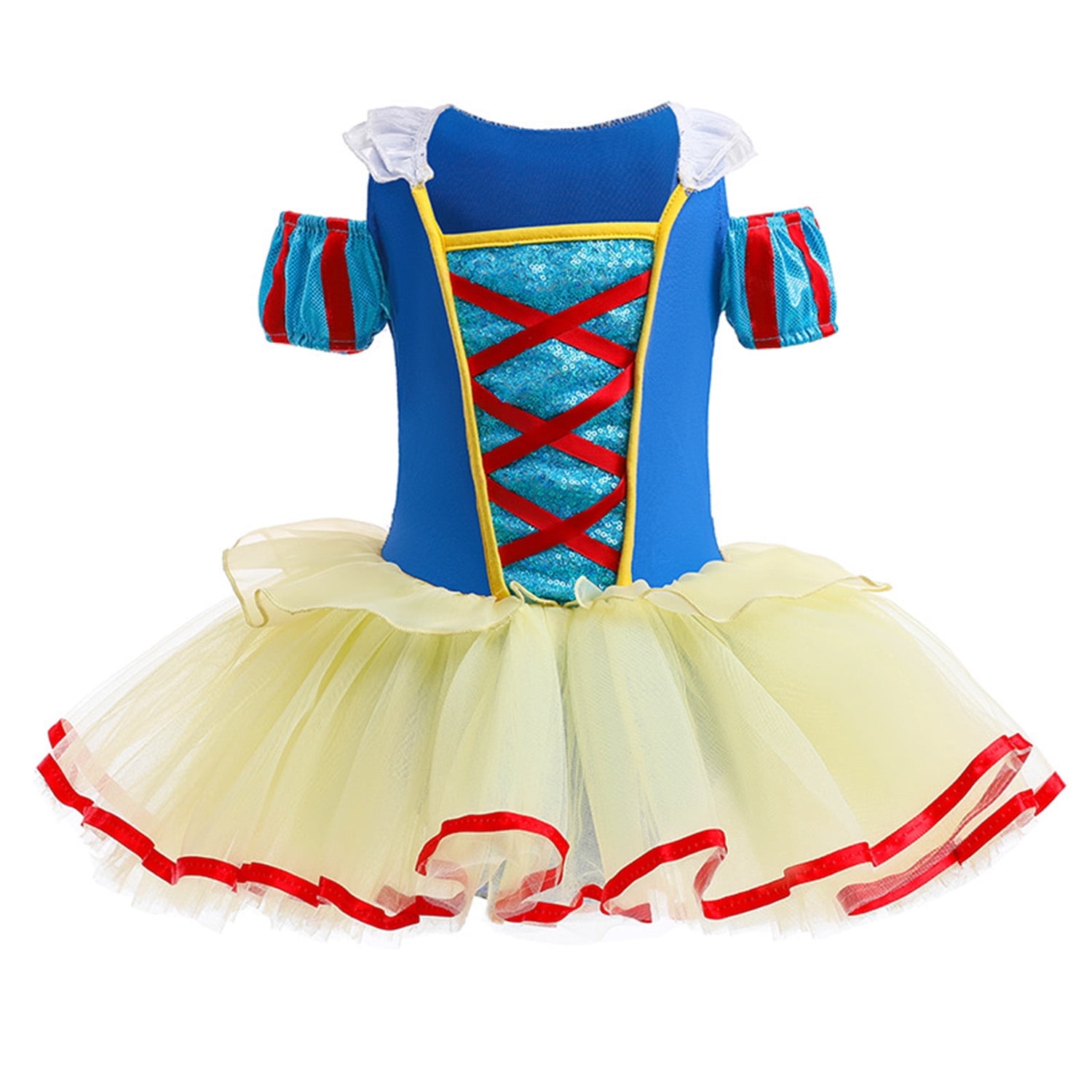 Phenas Ballet Leotards Frozen Tutu Dress for Toddler Girls Ballerina ...