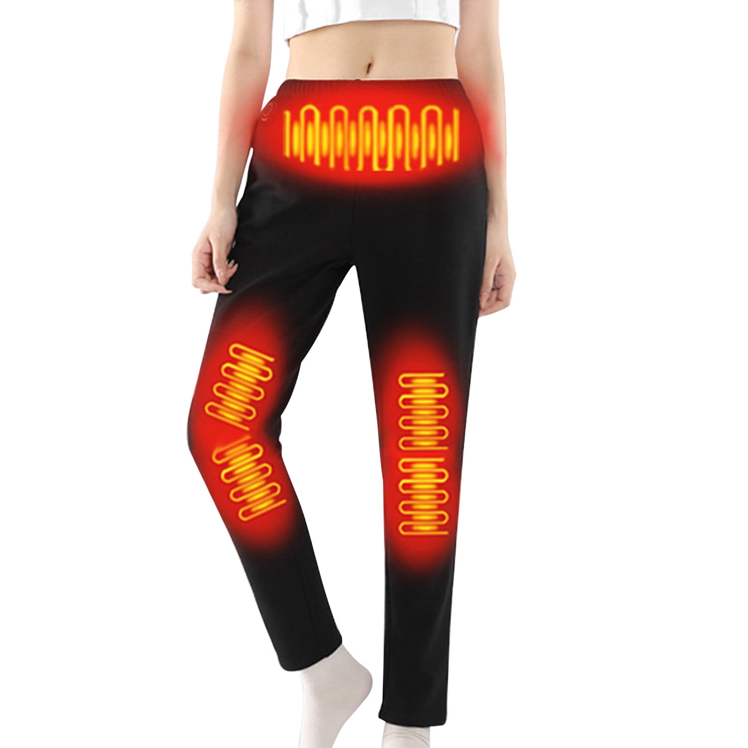 Phenas Heated Pants,USB 5V Heating Pants for Men Women Outdoor Winter ...