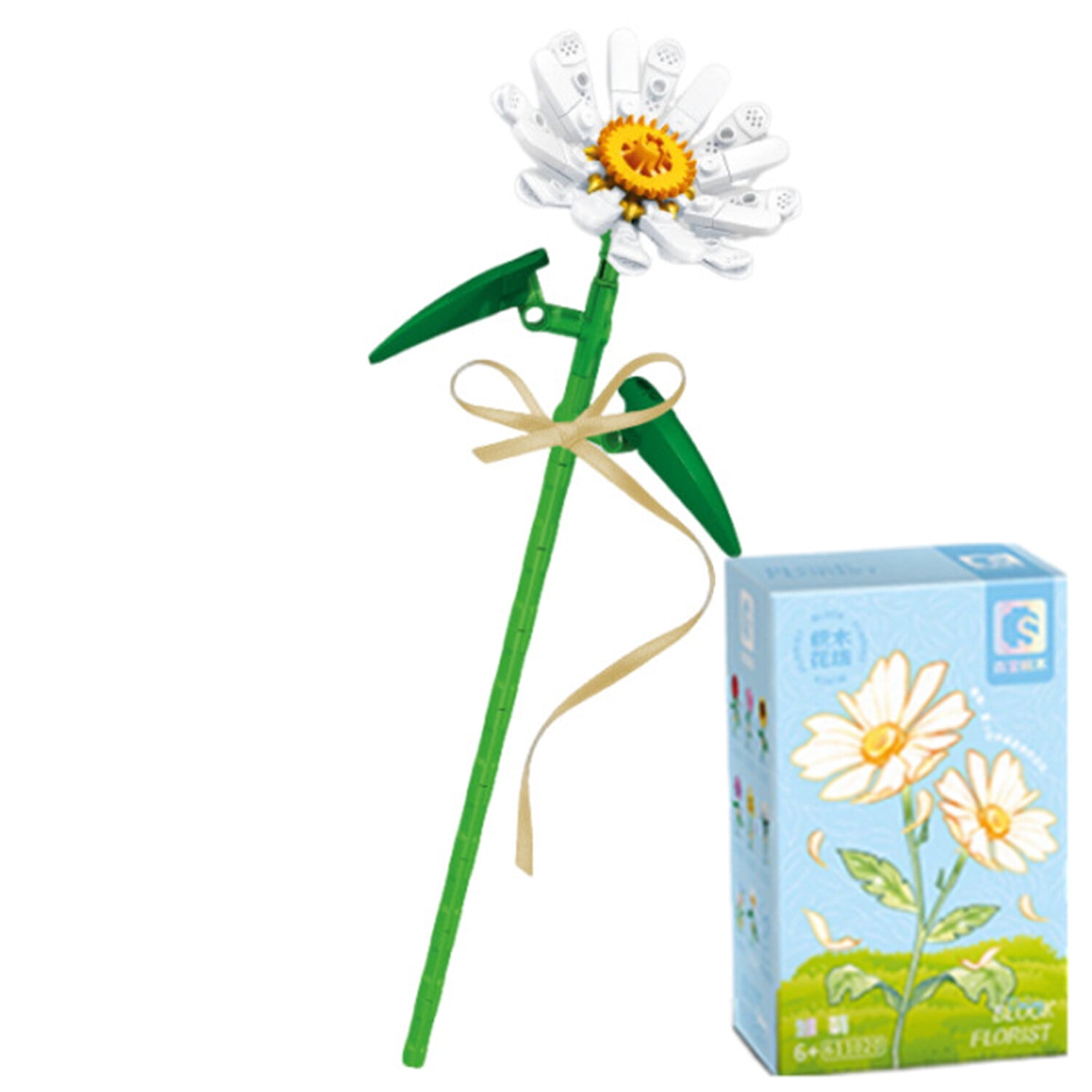 Phenas Mini Flowers Building Block,DIY Artificial Flowers for ...