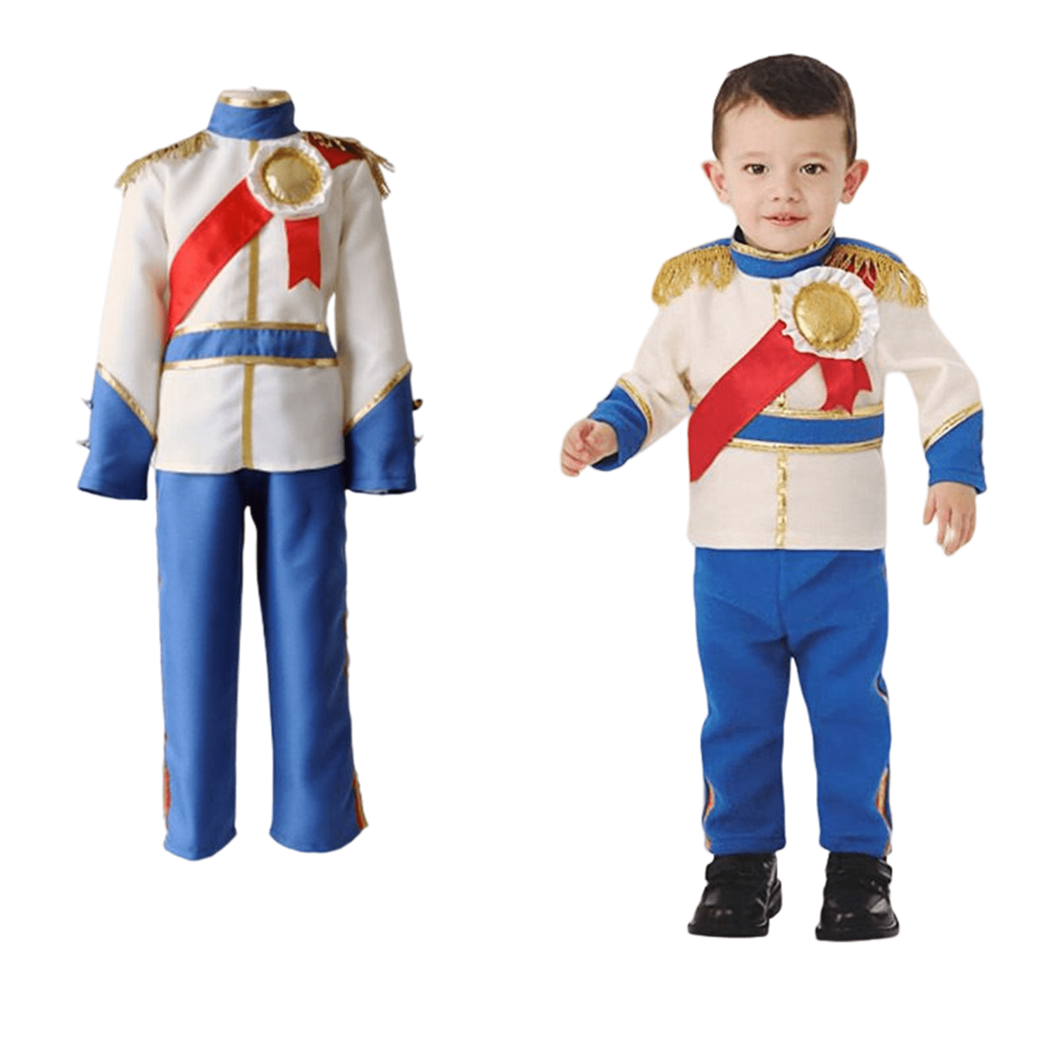 Phenas Royal Prince Costume for Toddler Kids Boys, Halloween Dress Up ...