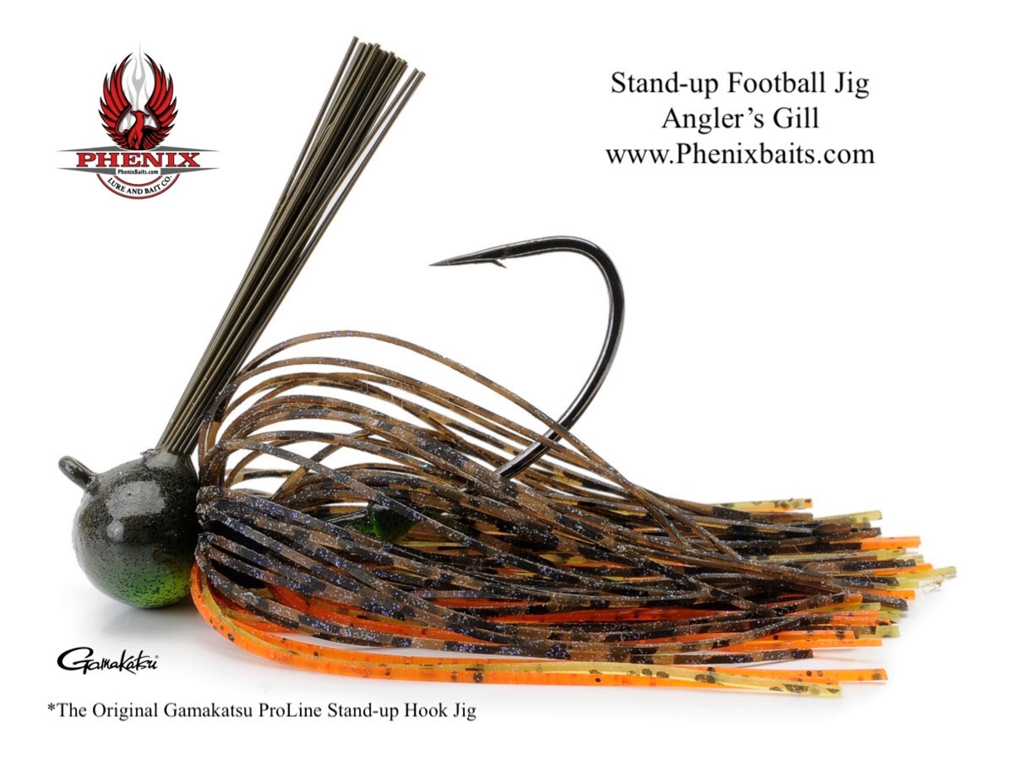 Phenix ProLine Stand-up Football Jig - Angler's Gill - Walmart.com