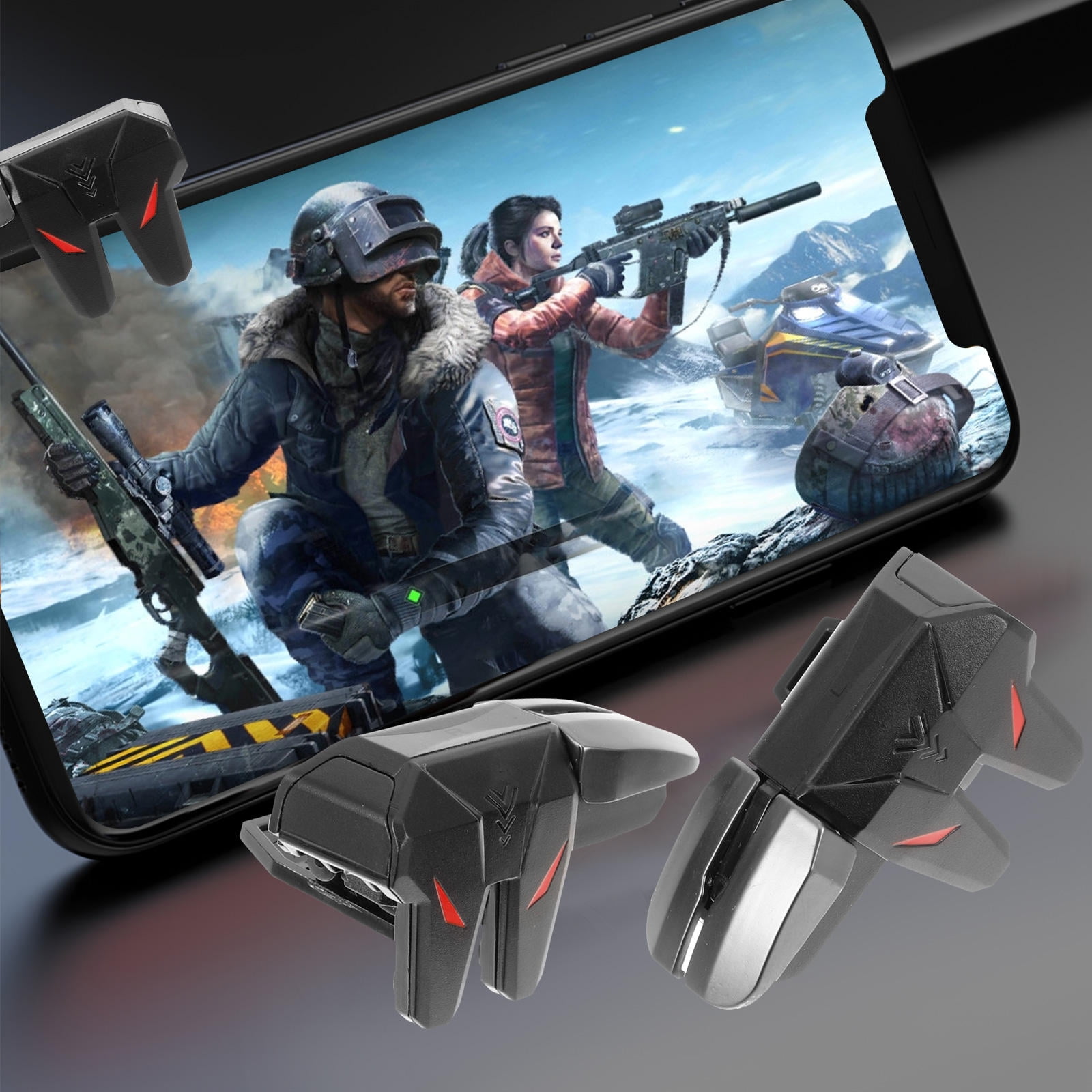 Phenofice 1 Pair of Mobile Phone Game Handle Game Trigger Enhanced ...