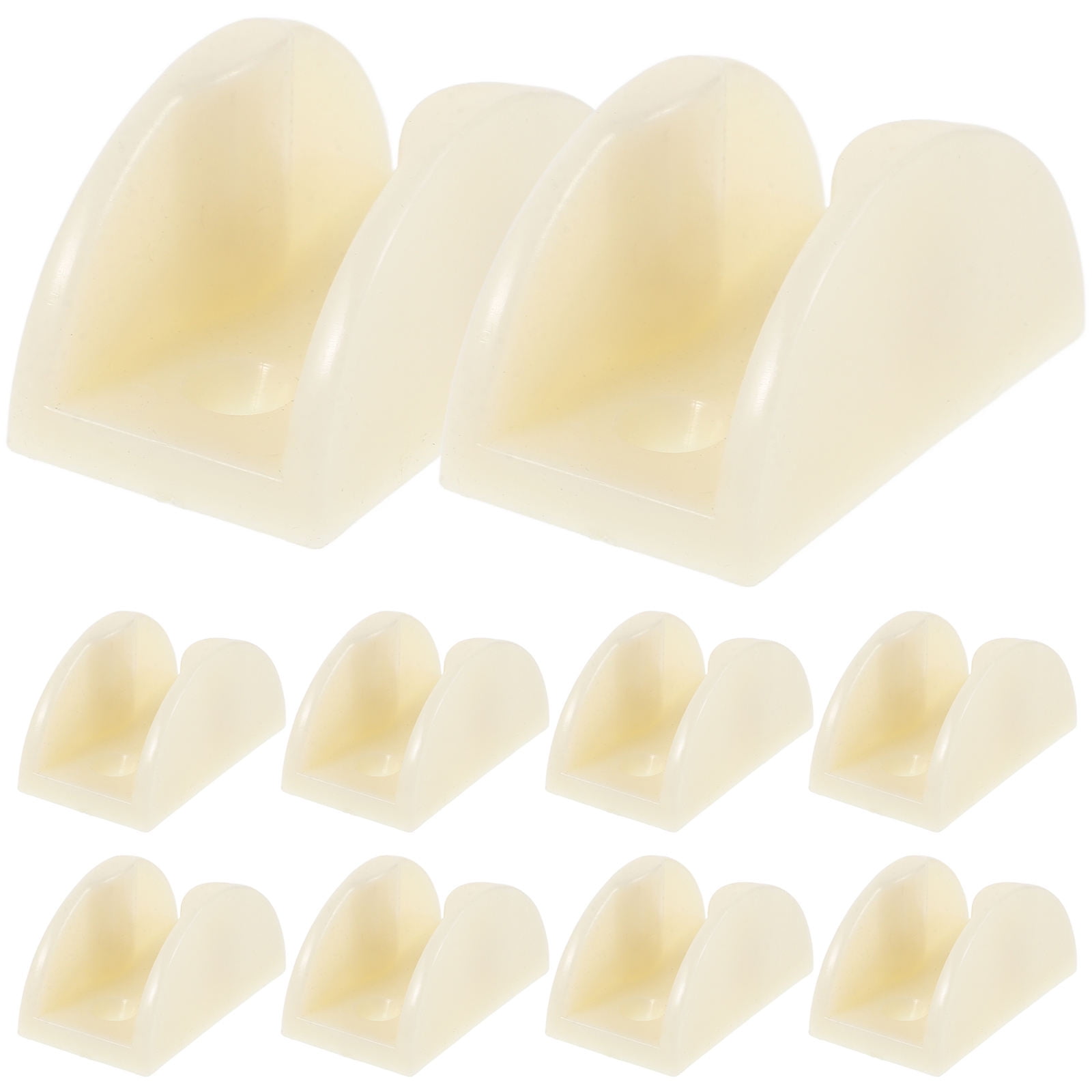 Phenofice 10Pcs U-Shaped Plastic Barn Door Floor Guide for Smooth ...