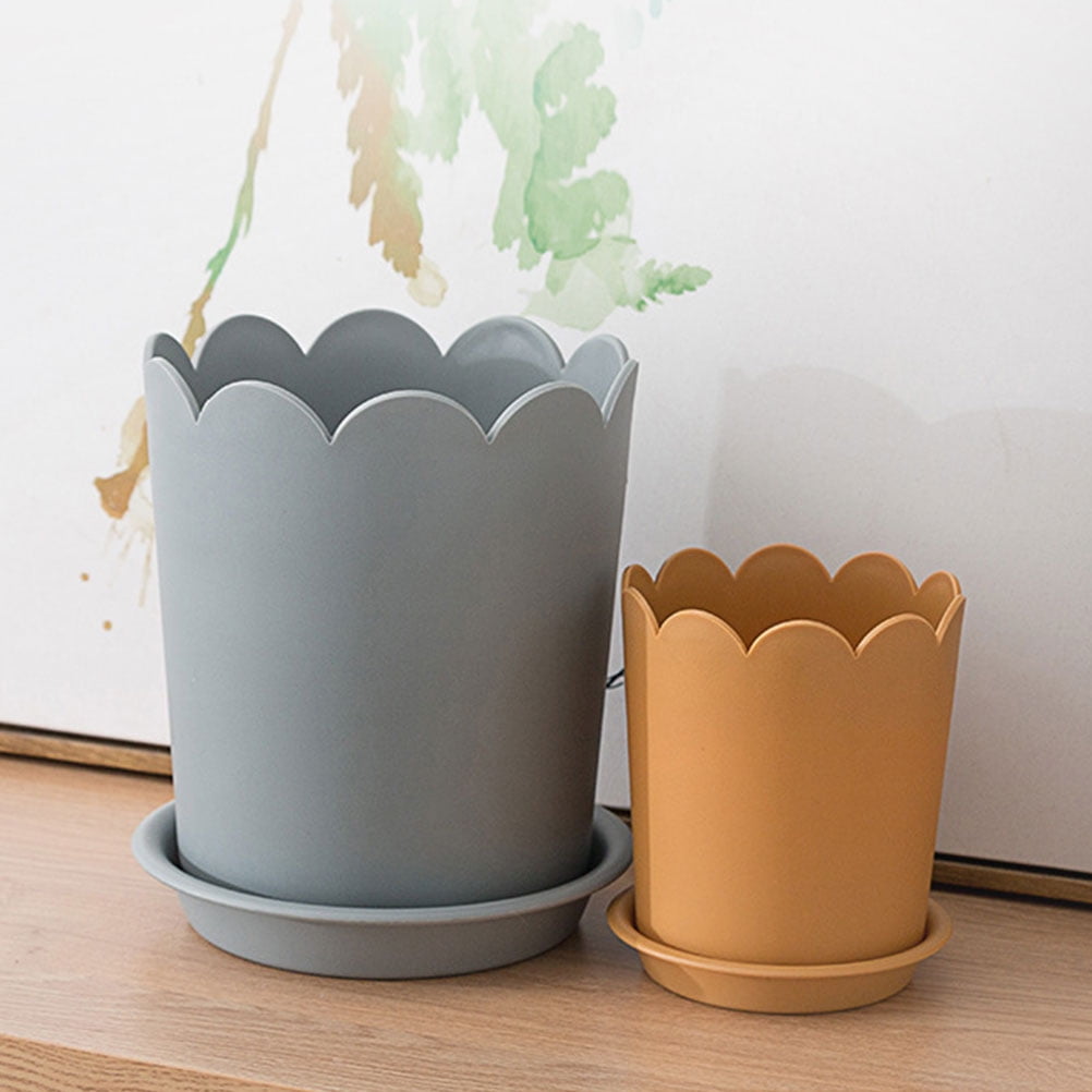 Phenofice 10Sets Scallop Edged Planting Pots for Gardeners and Plant ...