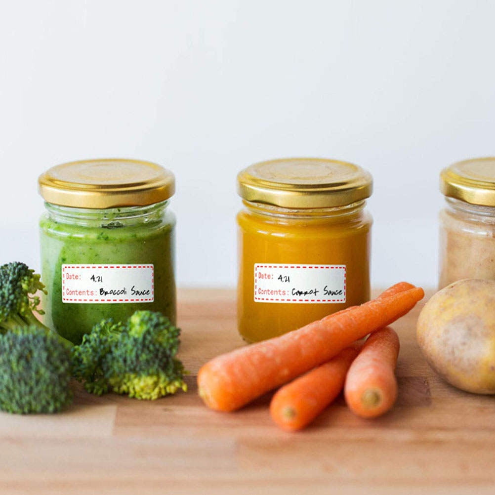 Phenofice Removable Food Labels Raflacoat Self-adhesive 150Pcs ...