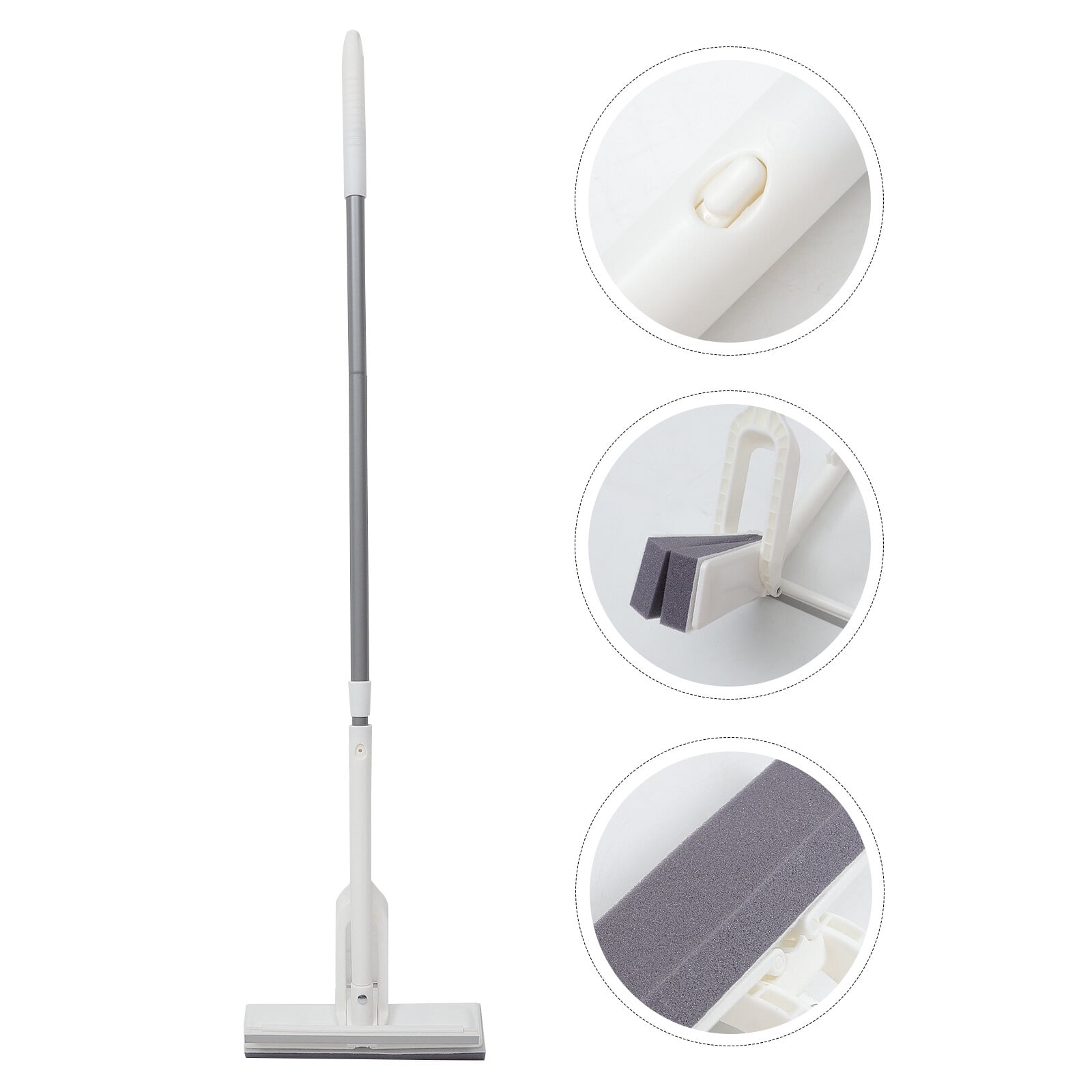 Phenofice 1Pack Beige Sponge Mop for Cleaning Floor in Small Spaces 47 ...