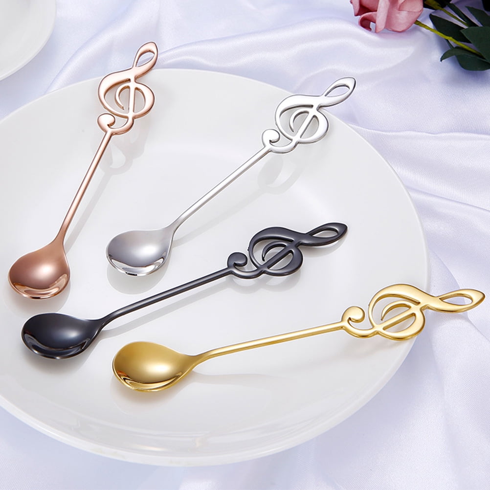 Phenofice 1Pack Creative Spoon With Musical Note Shape For Families And ...