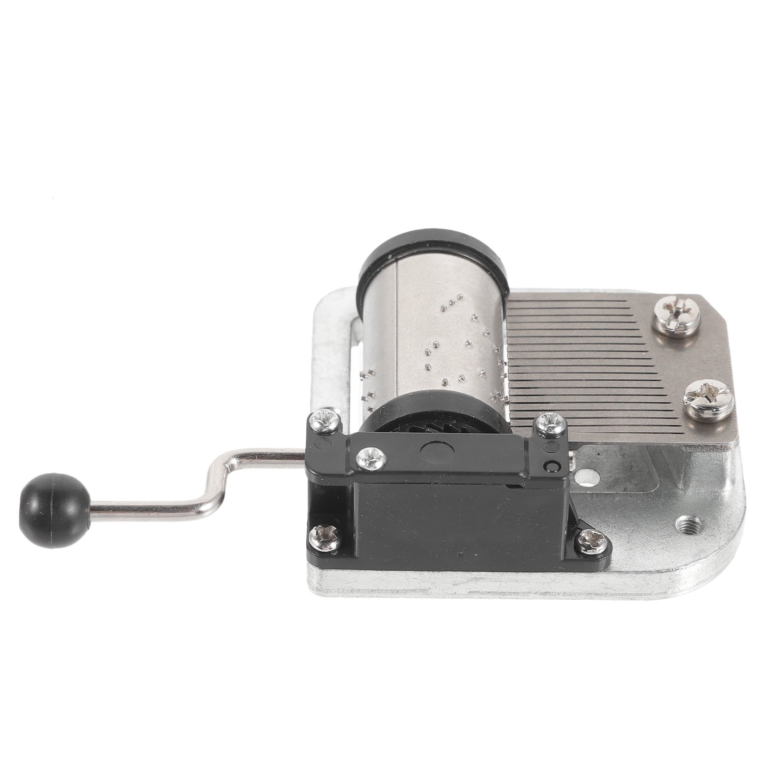 Phenofice 1Pack Musical Box Metal Mechanism Silver Plated Metal Hand ...