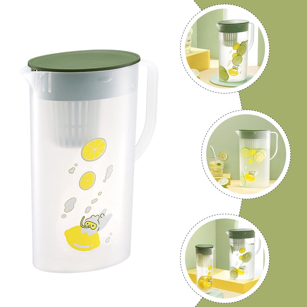 Phenofice 1Pack Water Jug Assorted Color Simple Design Plastic For ...