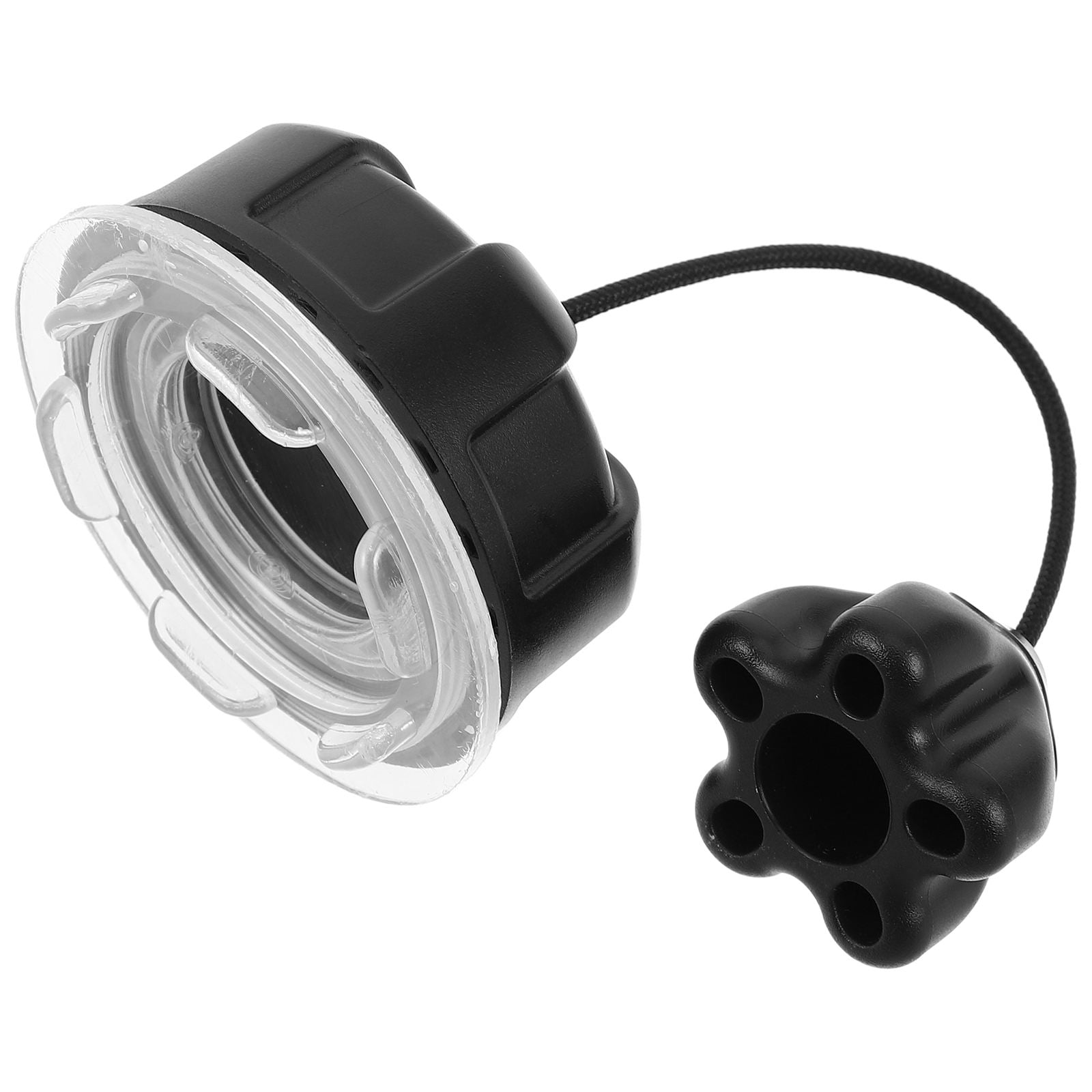 Phenofice 1Set Black Plastic Round Dive High Pressure Valve For Diving ...