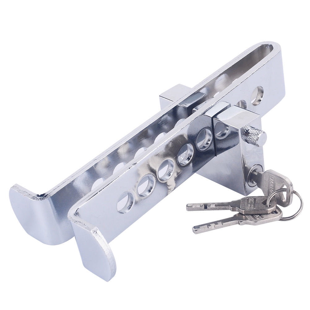 Phenofice 1Set Car Clutch Lock Silver Rectangular Stainless Steel for ...