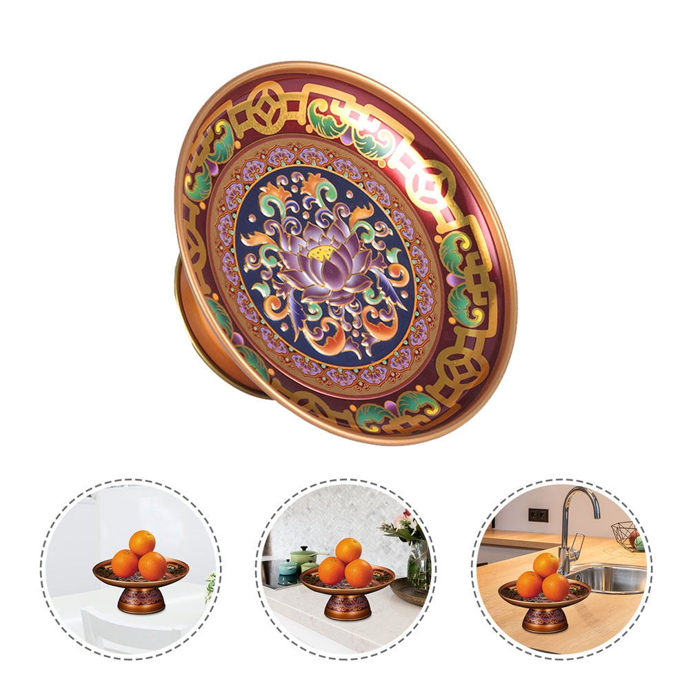 Phenofice 1Set Shape Serving Tray for Religious Ceremonies and Home ...