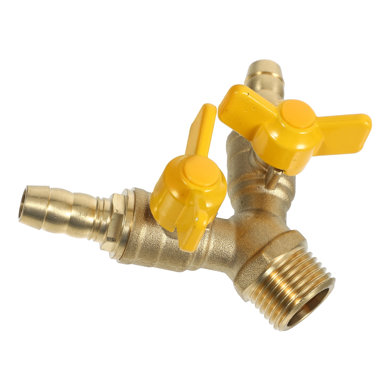 Phenofice 1Set Y Shaped Brass Shut-off Valve for Convenient Gas Flow ...
